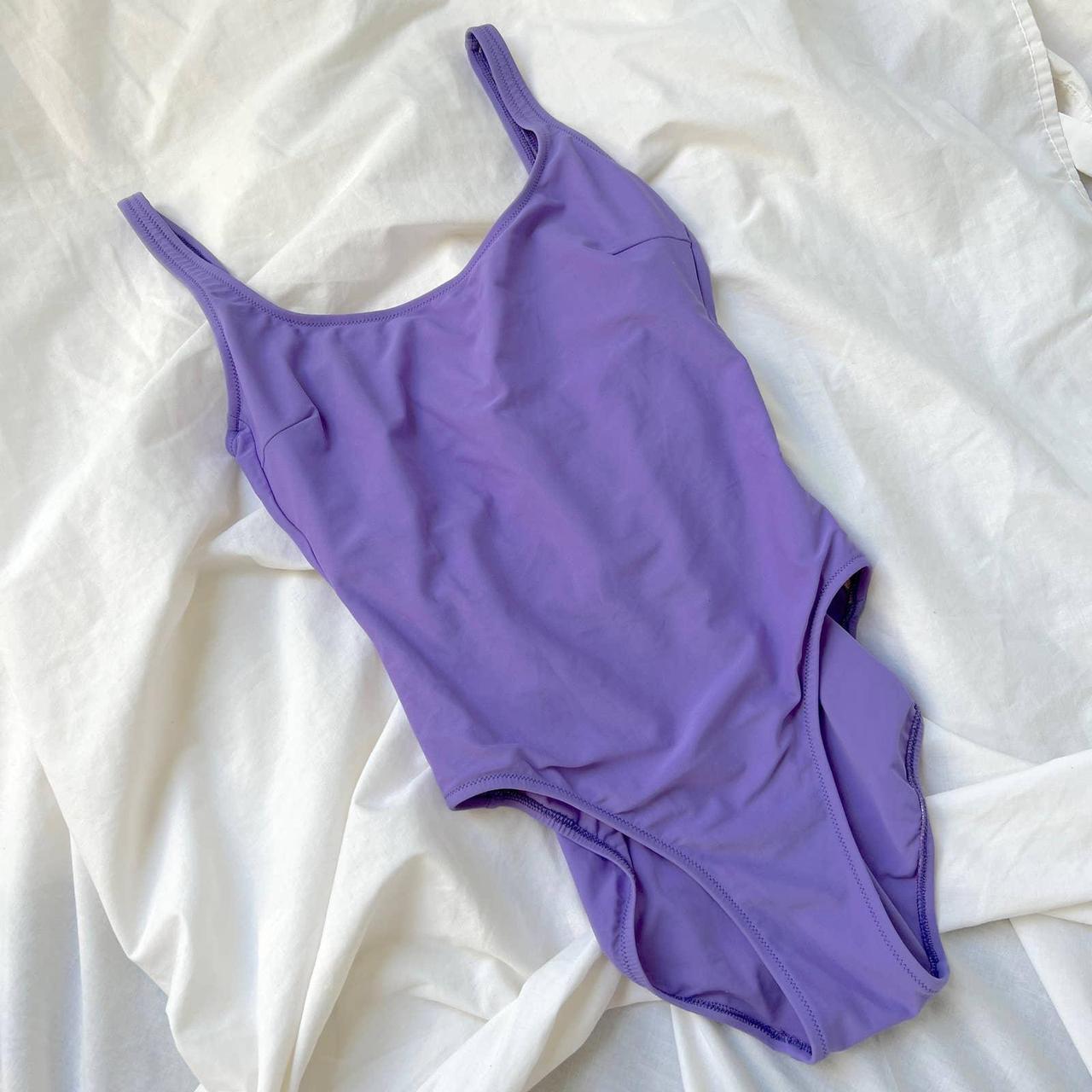 Women's Purple Swimsuit-one-piece | Depop