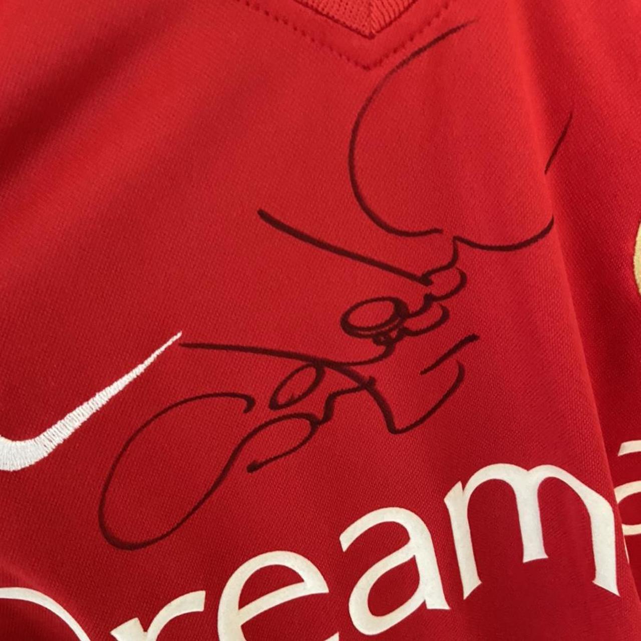 Arsenal - Silvinho match-worn Nike Premier League... - Depop