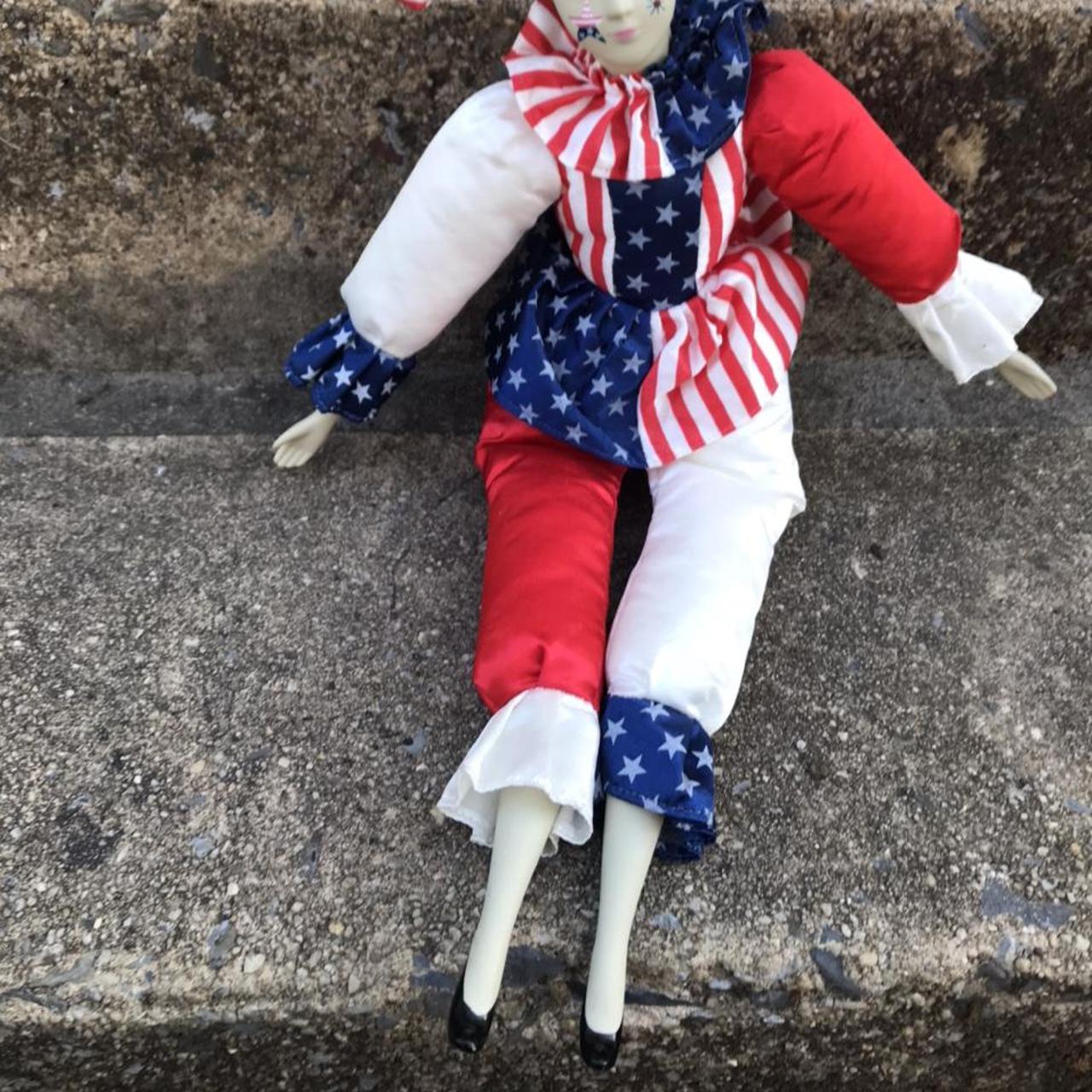 🤡Sugar Loaf USA Jester // Clown Doll 🤡 - Depop