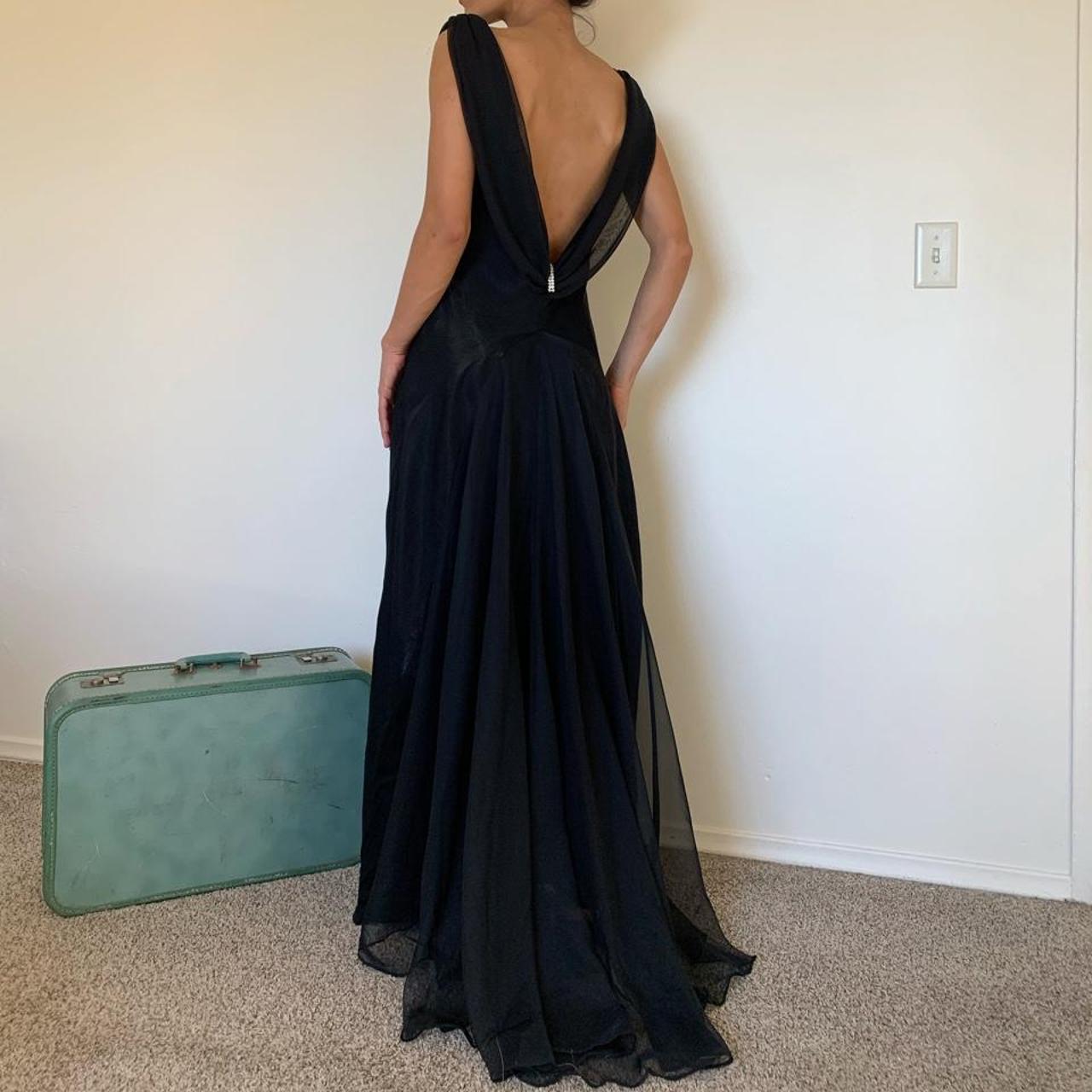 90s Vintage Victory Collection Dress Gorgeous open... - Depop