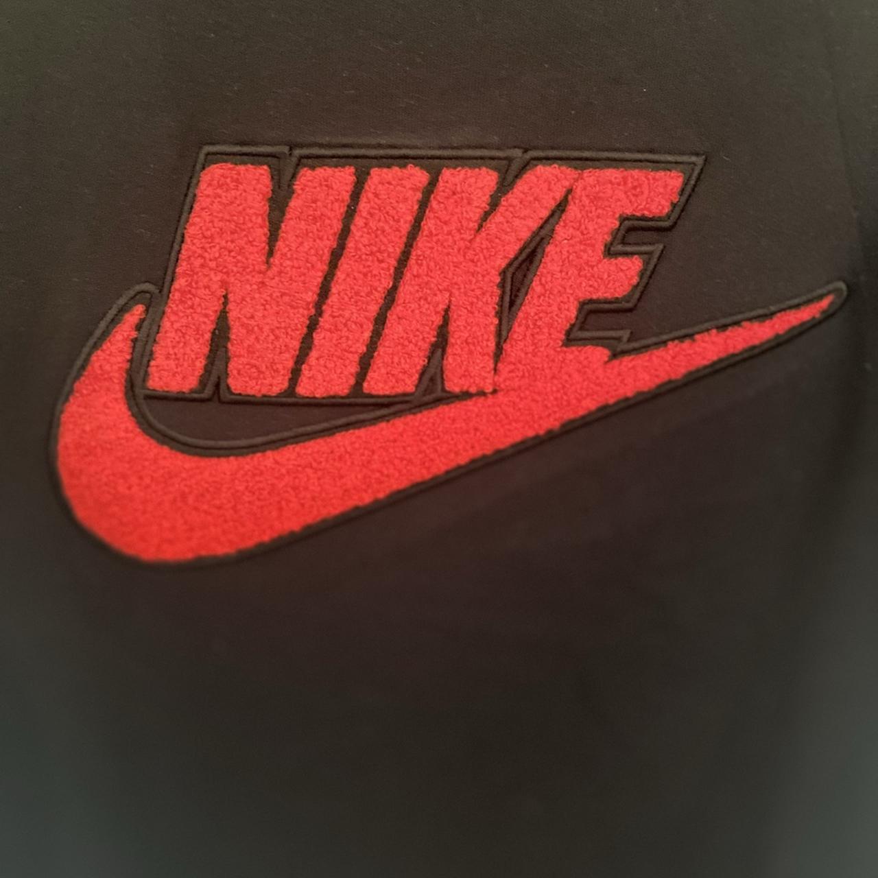 Nike rare swoosh bold tick T-shirt size medium... - Depop