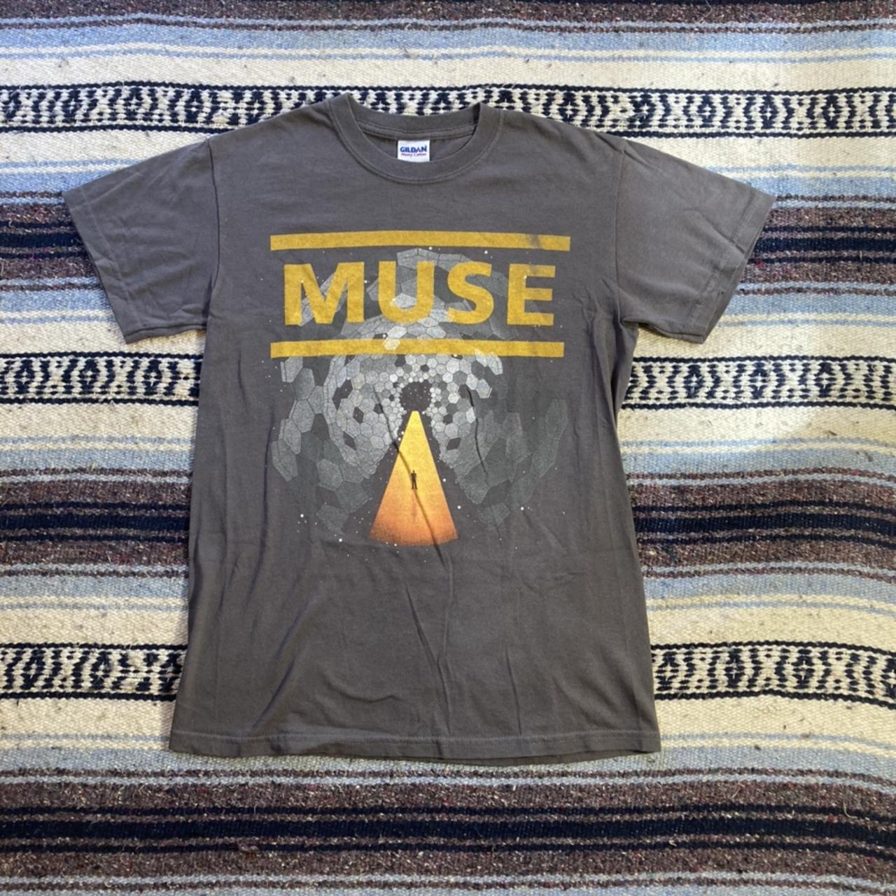 Muse shirt Alternative rock band Pit to pit:... - Depop