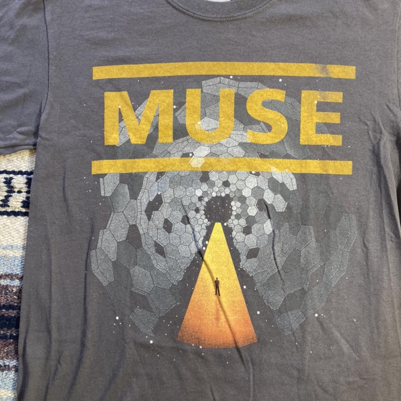 Muse shirt Alternative rock band Pit to pit:... - Depop