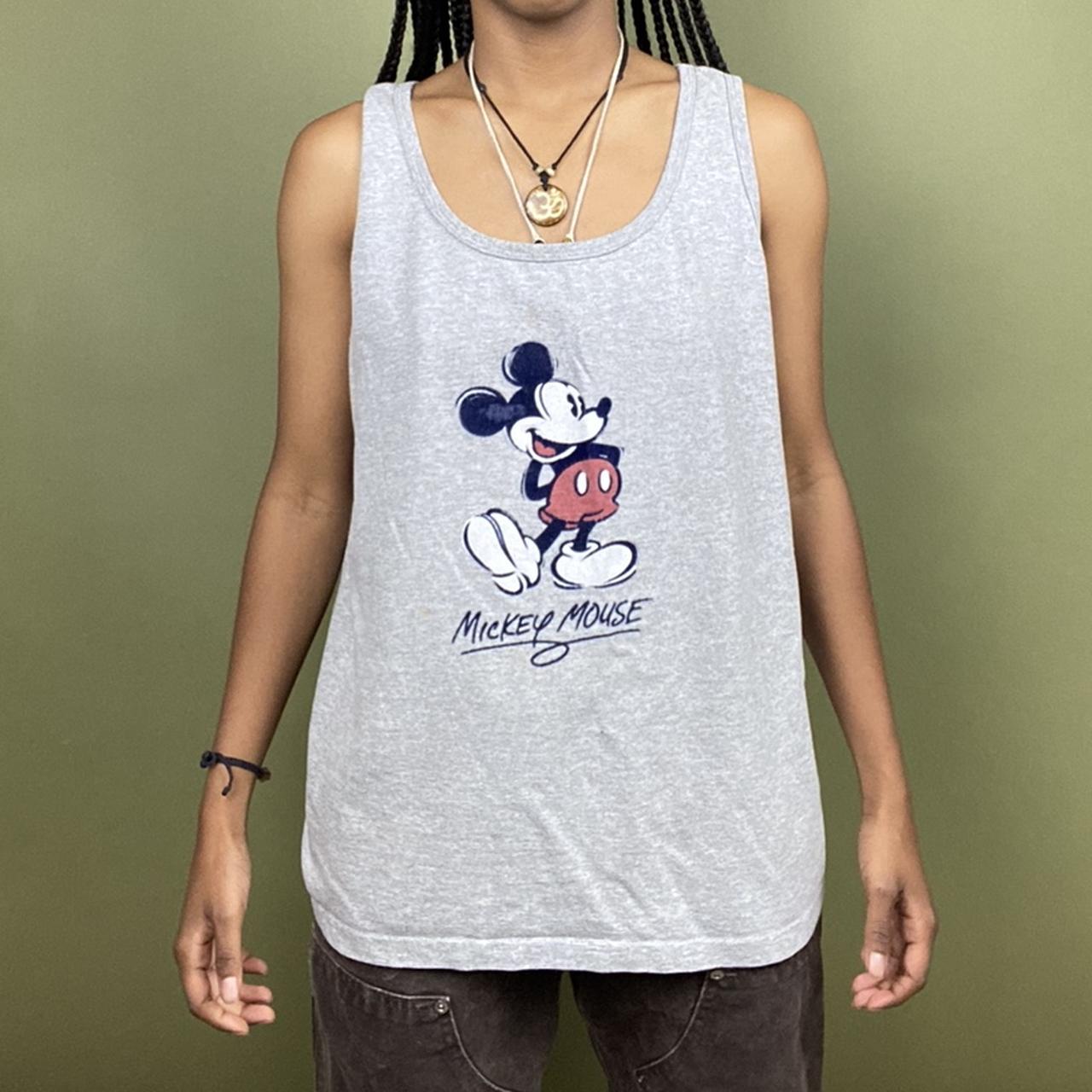 vintage disney mickey mouse tank top ⚠️Condition... - Depop