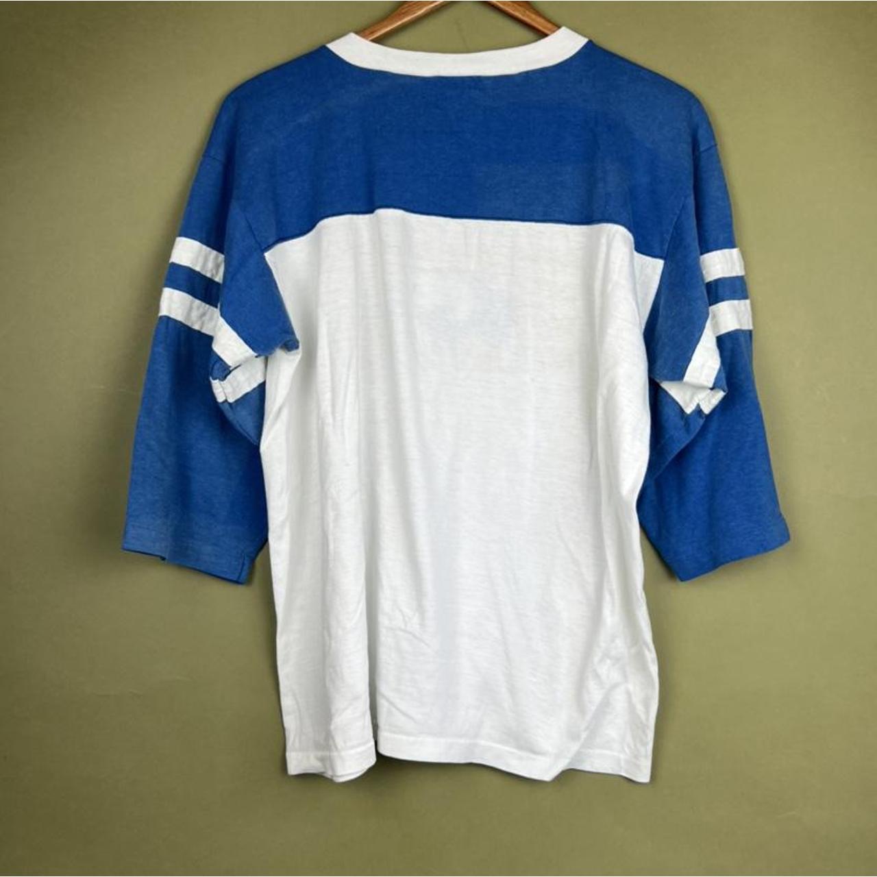 vintage 80s milby buffs tee length 25” / ptp 21.5”... - Depop