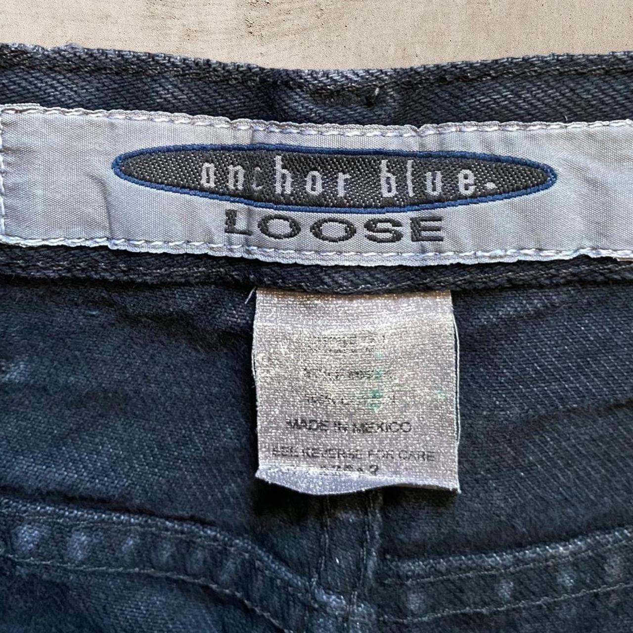 Vintage Anchor Blue Loose Fit Shorts Tags are faded... - Depop