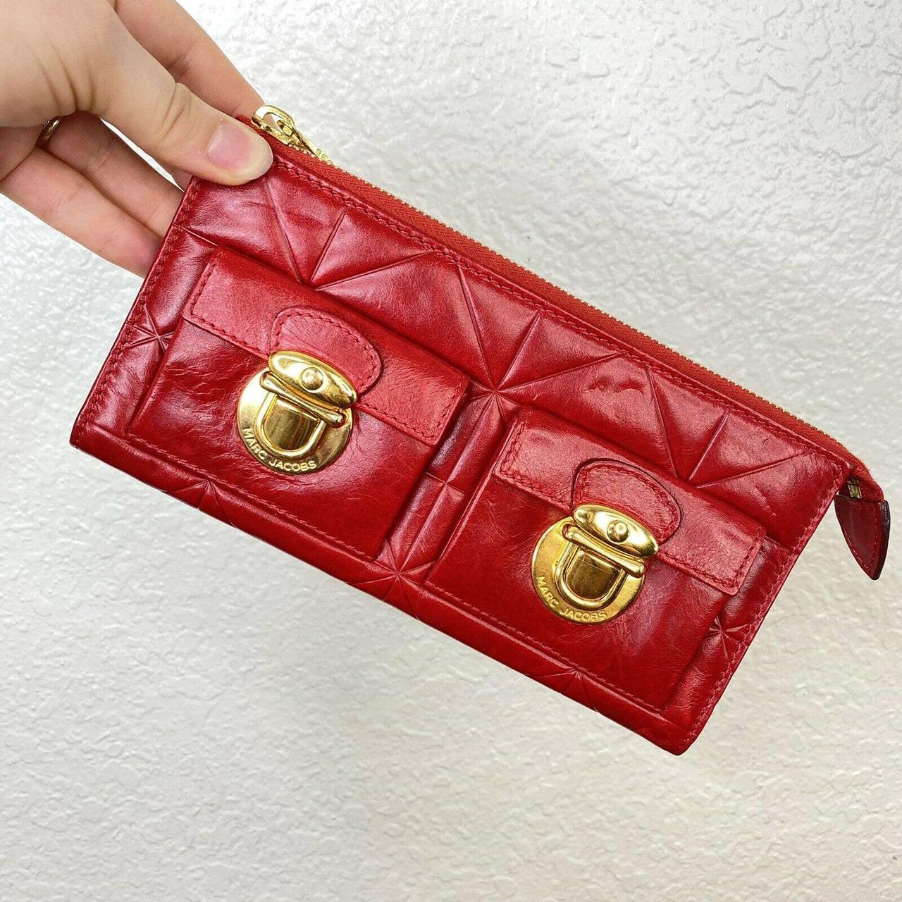 Women's Red Wallet-purses | Depop