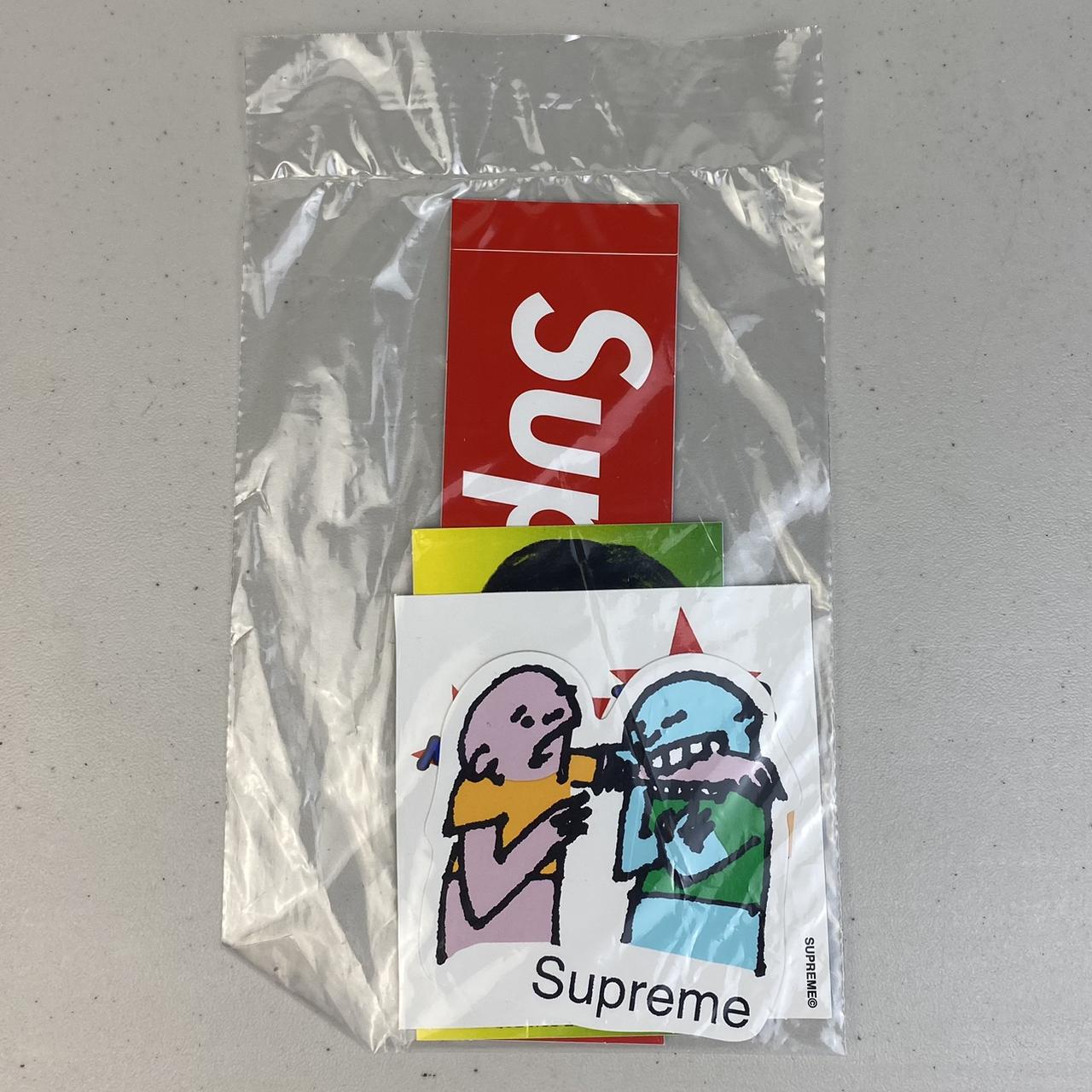 Supreme Money Power Respect Sticker Pack 100%... - Depop