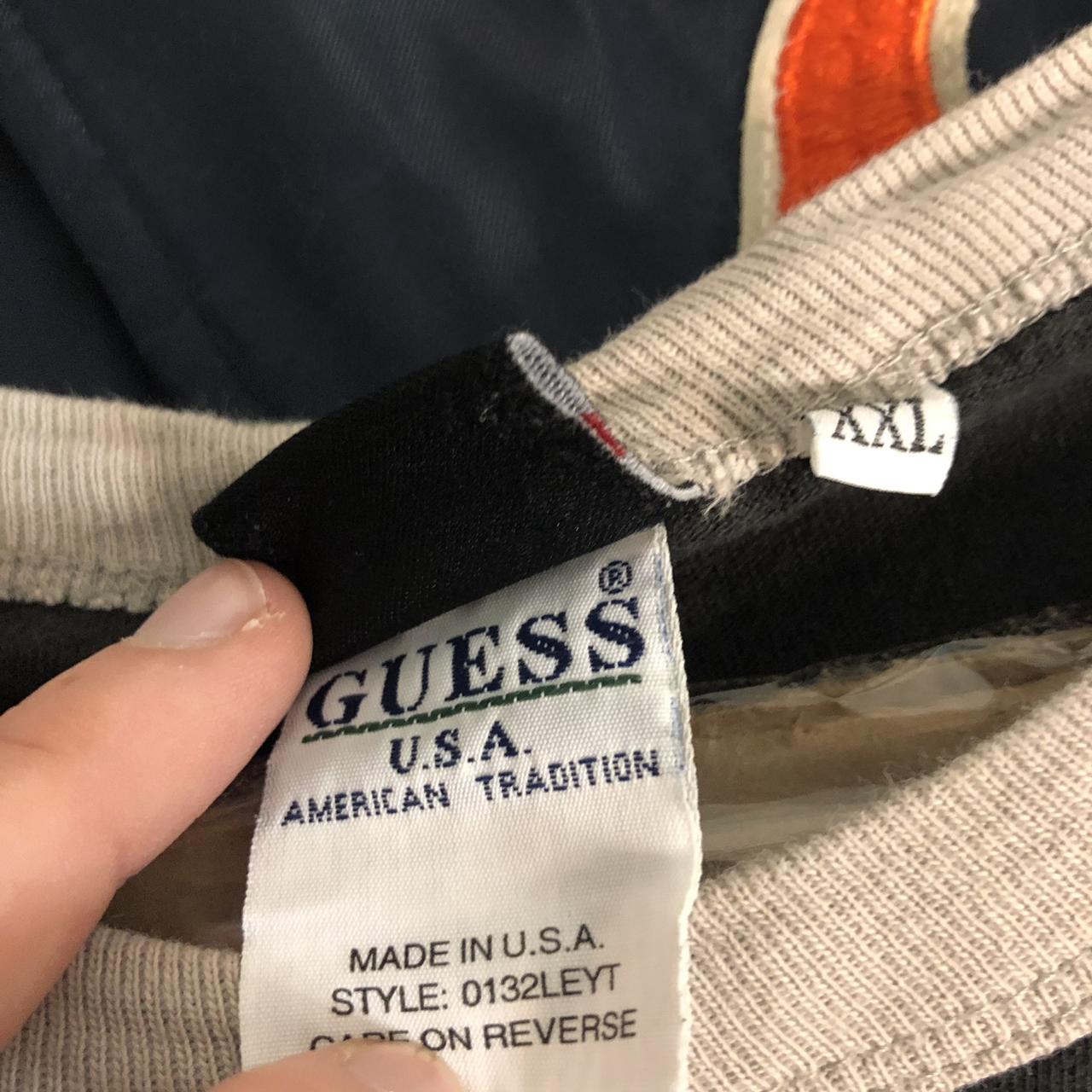 Amazing Vintage Guess Ringer T Shirt Size:... - Depop