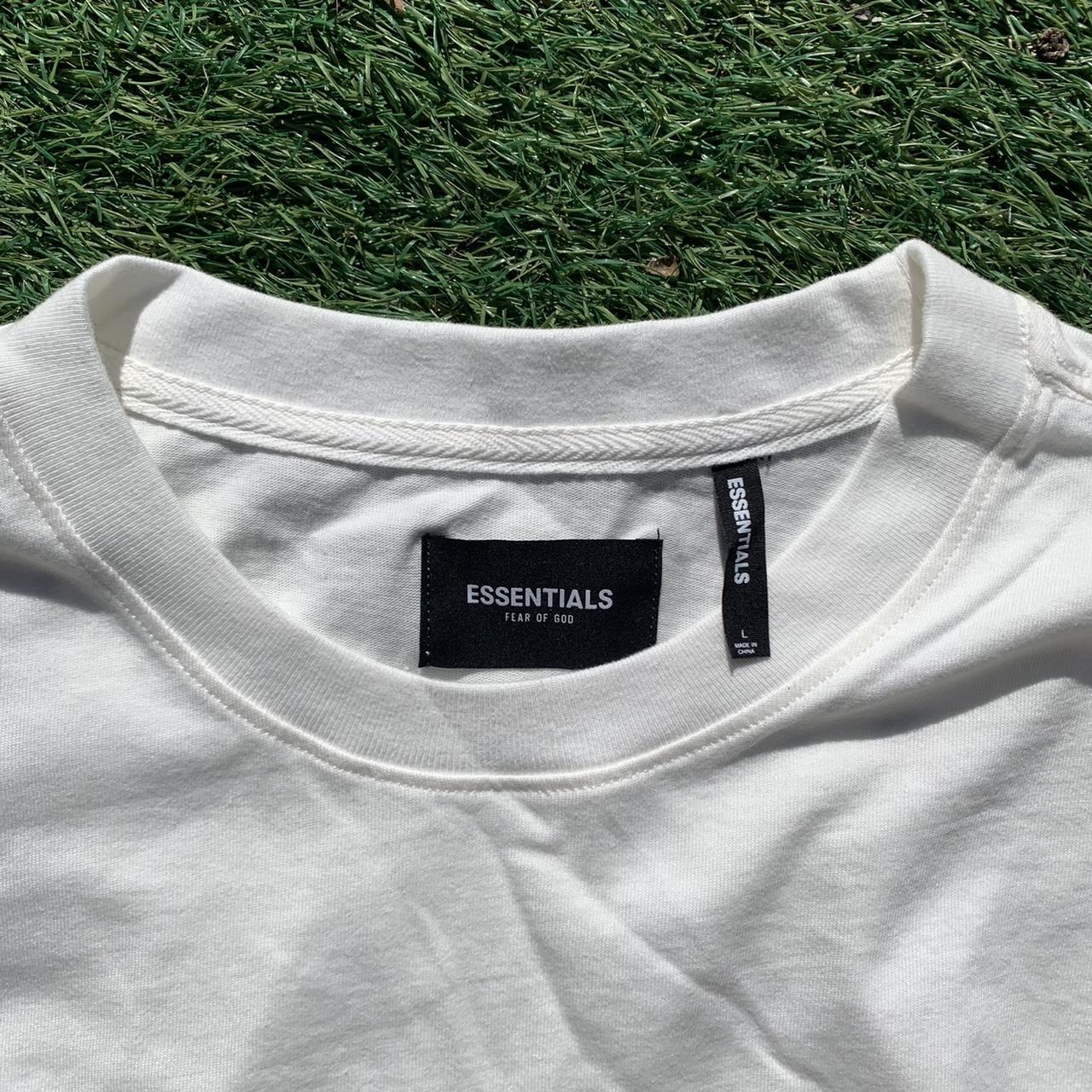 Fear of god essentials tee (2019) Size: L (fits... - Depop