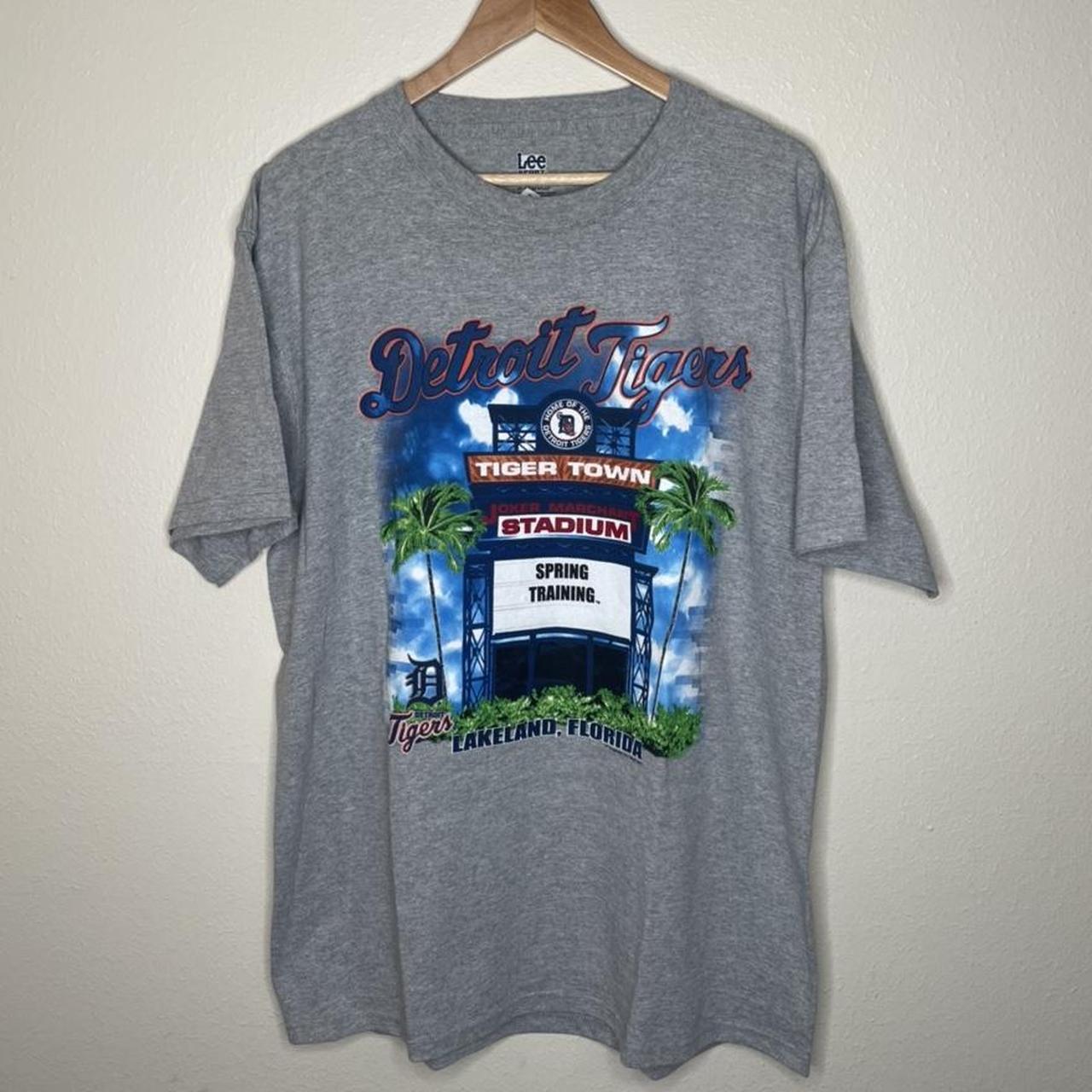 Lee Sport Detroit Tigers Spring Training T-Shirt... - Depop