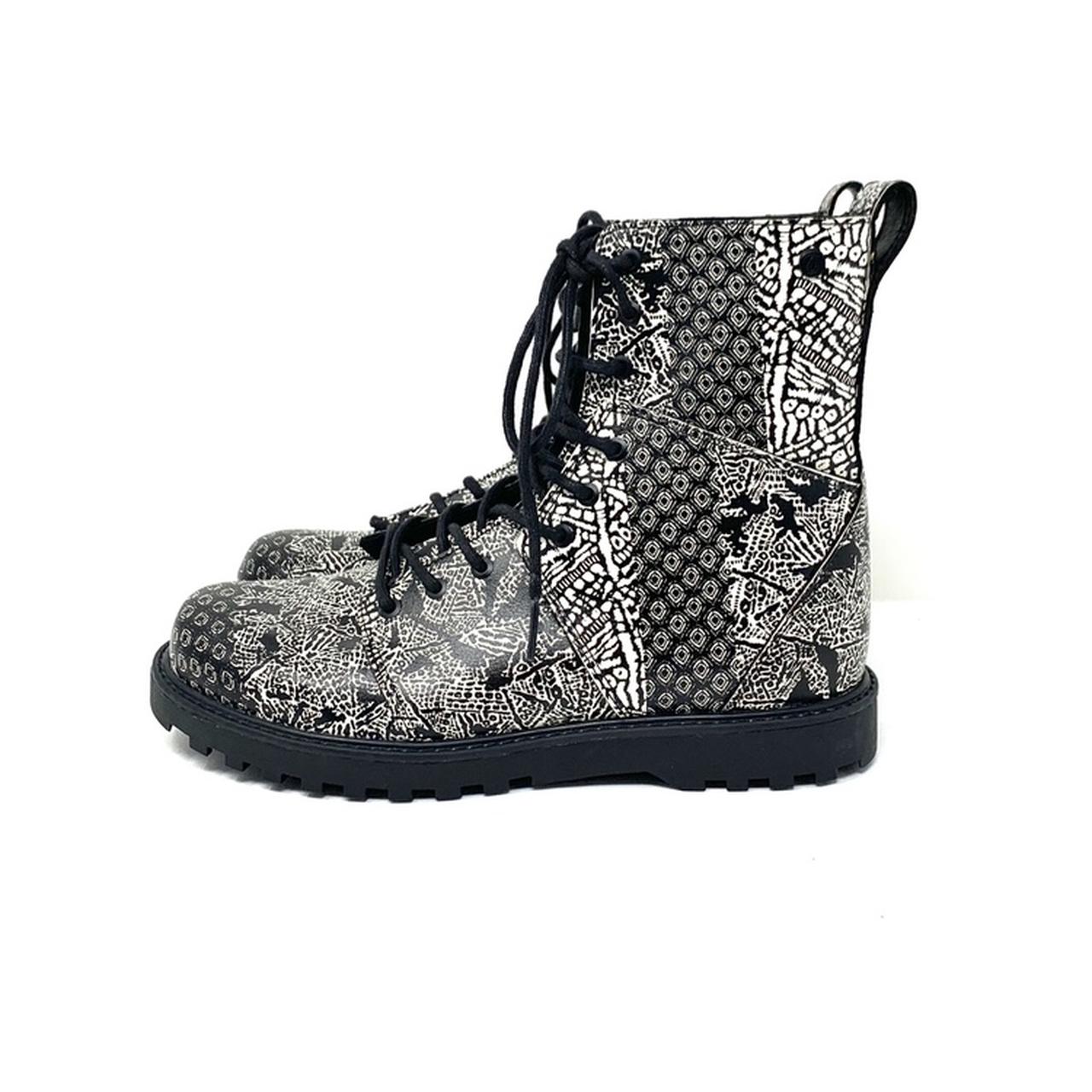 New. Volcom abstract combat boots. Women’s size 6.5.... - Depop