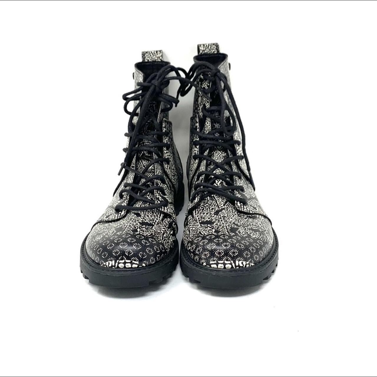 New. Volcom abstract combat boots. Women’s size 6.5.... - Depop