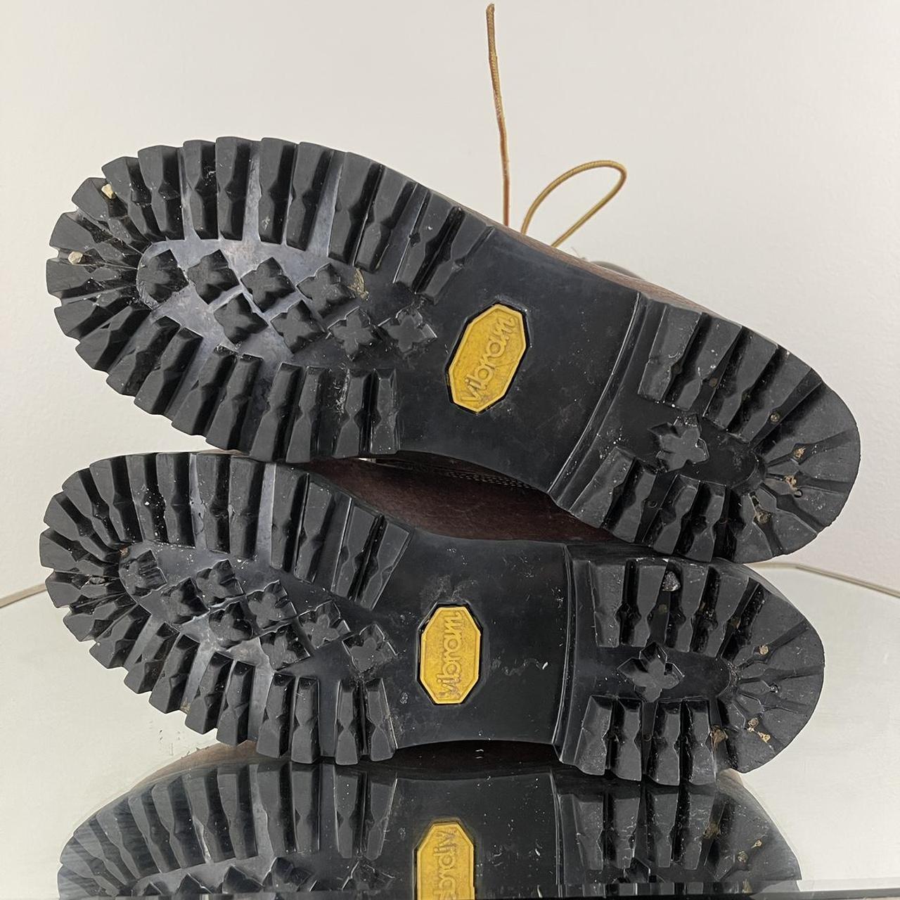 Vintage TIMBERLAND Leather OG 1990s Iditarod 40... | Depop