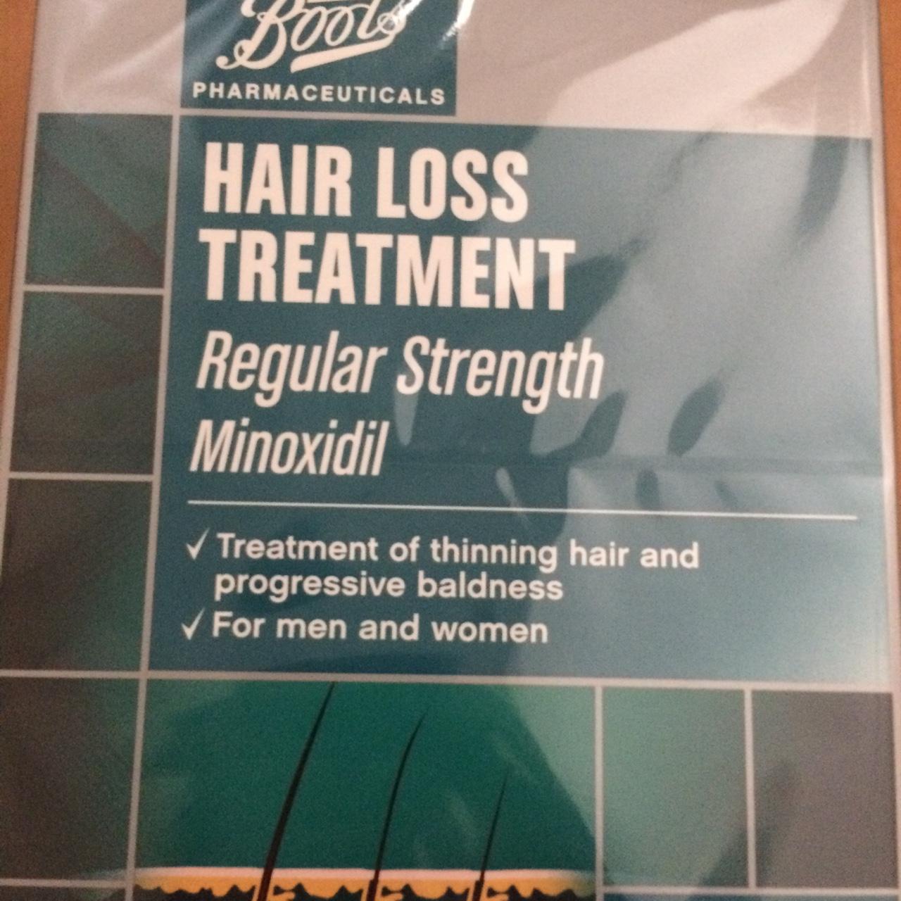 Boots pharmacist hair loss treatment regular... - Depop