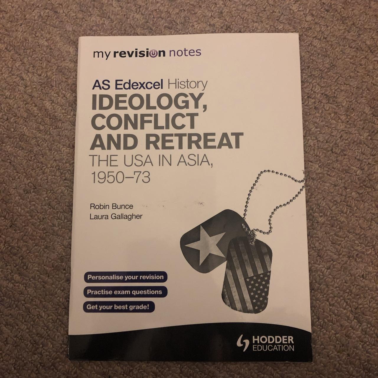 AS Edexcel history textbook. My revision notes range... - Depop