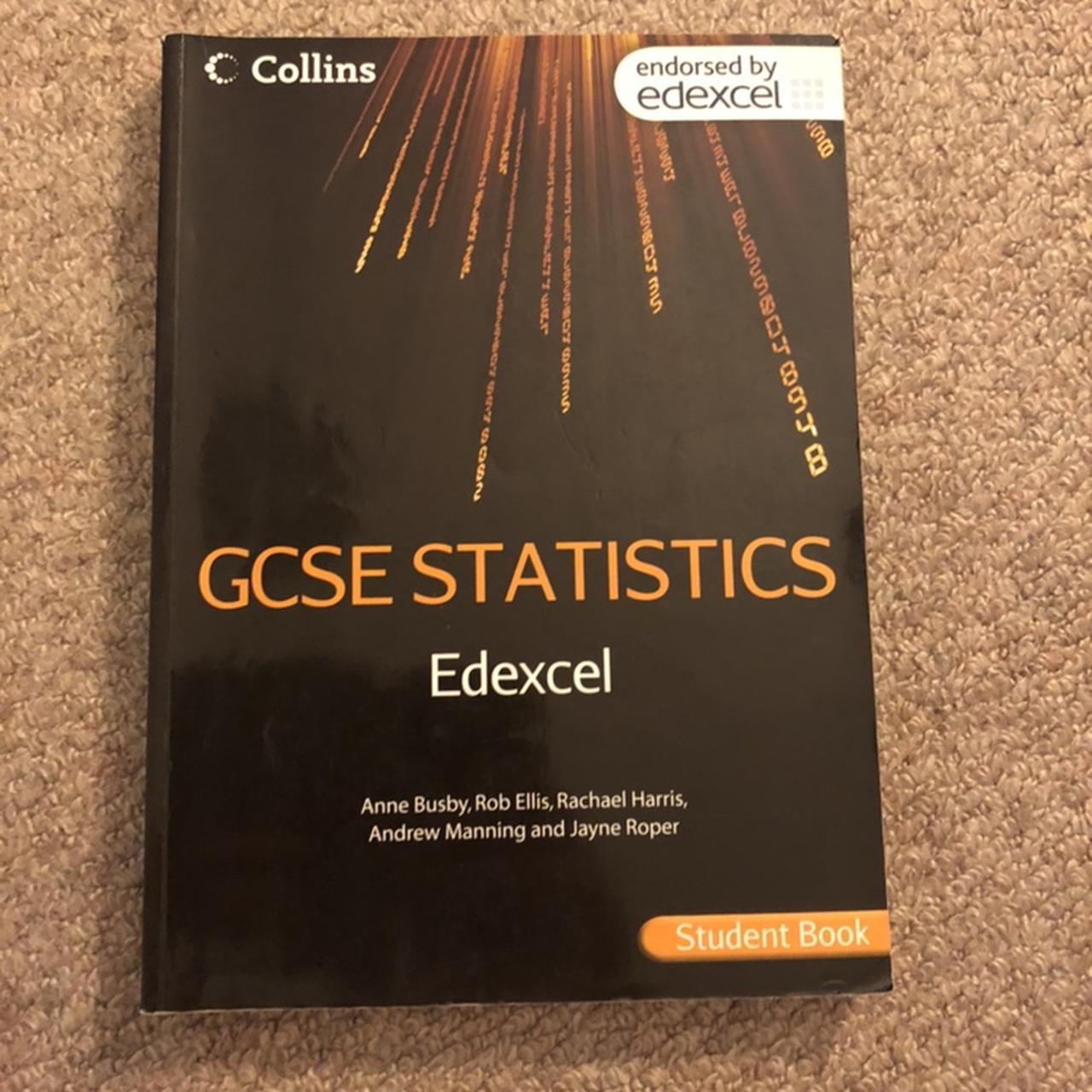 GCSE statistics edexcel. Revision guide. - Depop