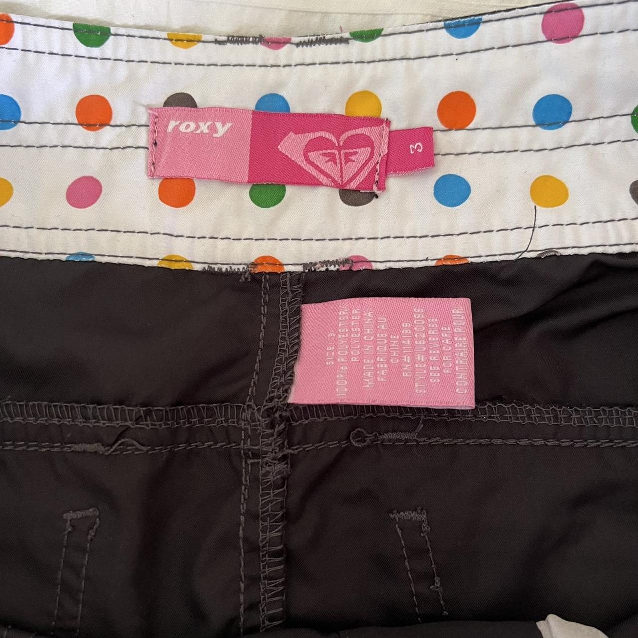 amazing gothic y2k emo roxy tactical black mini... - Depop