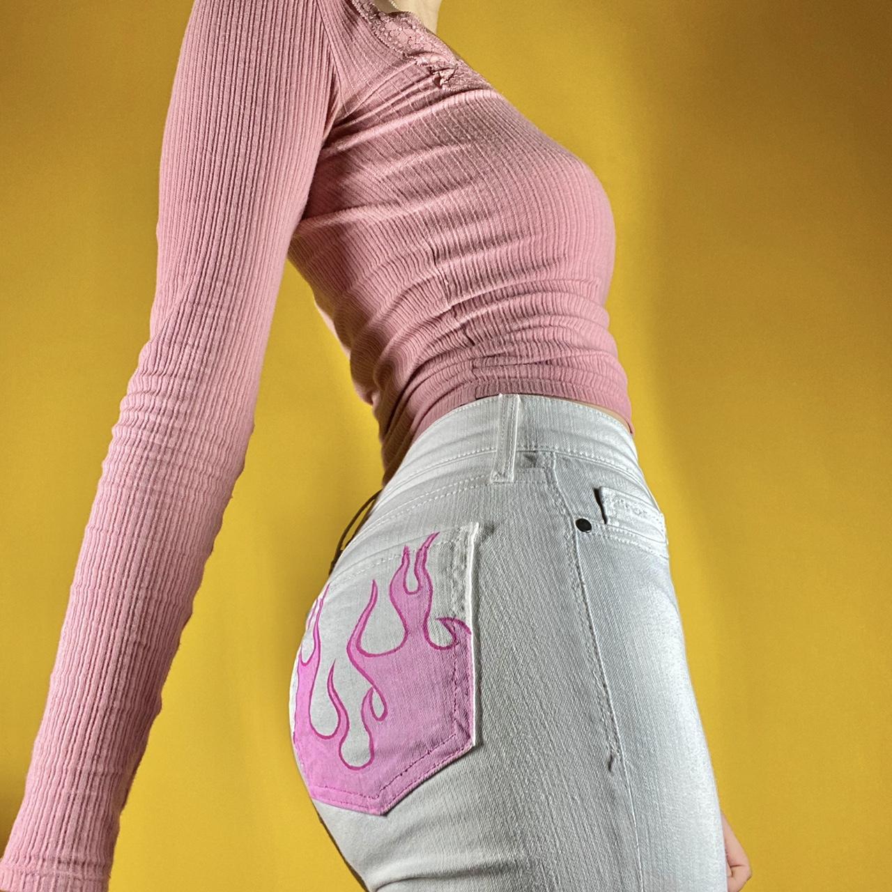 💗BUBBLE GUM FLAMES💗 Super girly one of a kind 1/1... - Depop