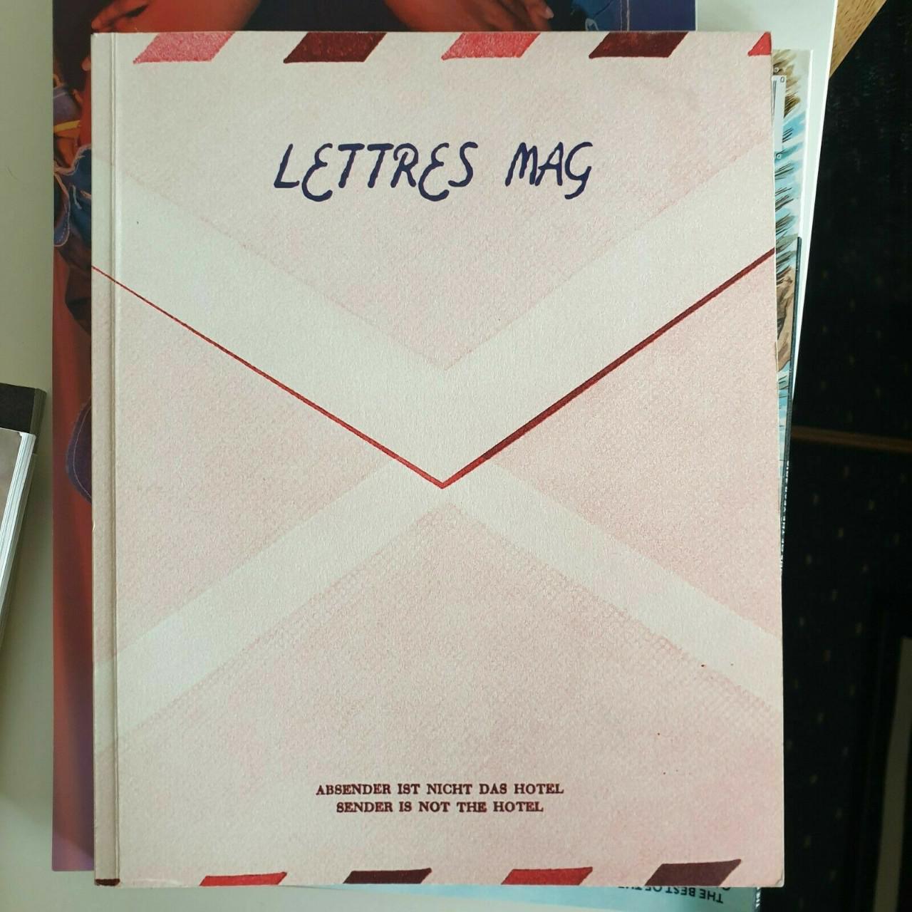 lettres magazine letters writing script issue one... - Depop