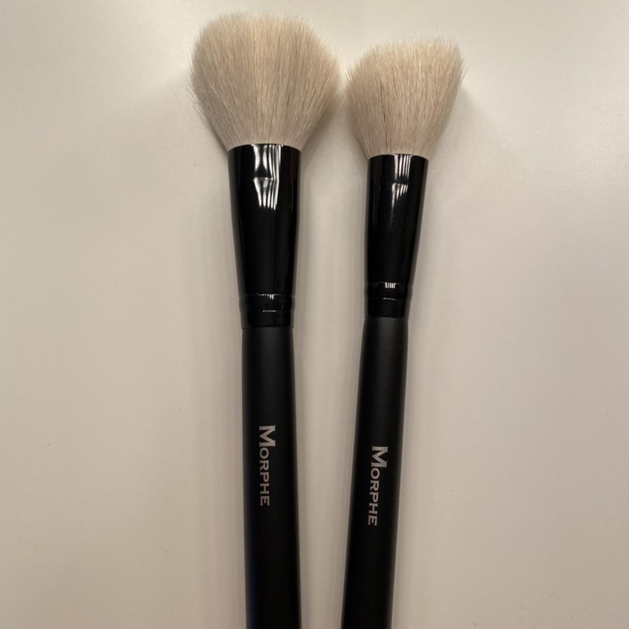 Set of two black morphe face brushes #brushes... - Depop