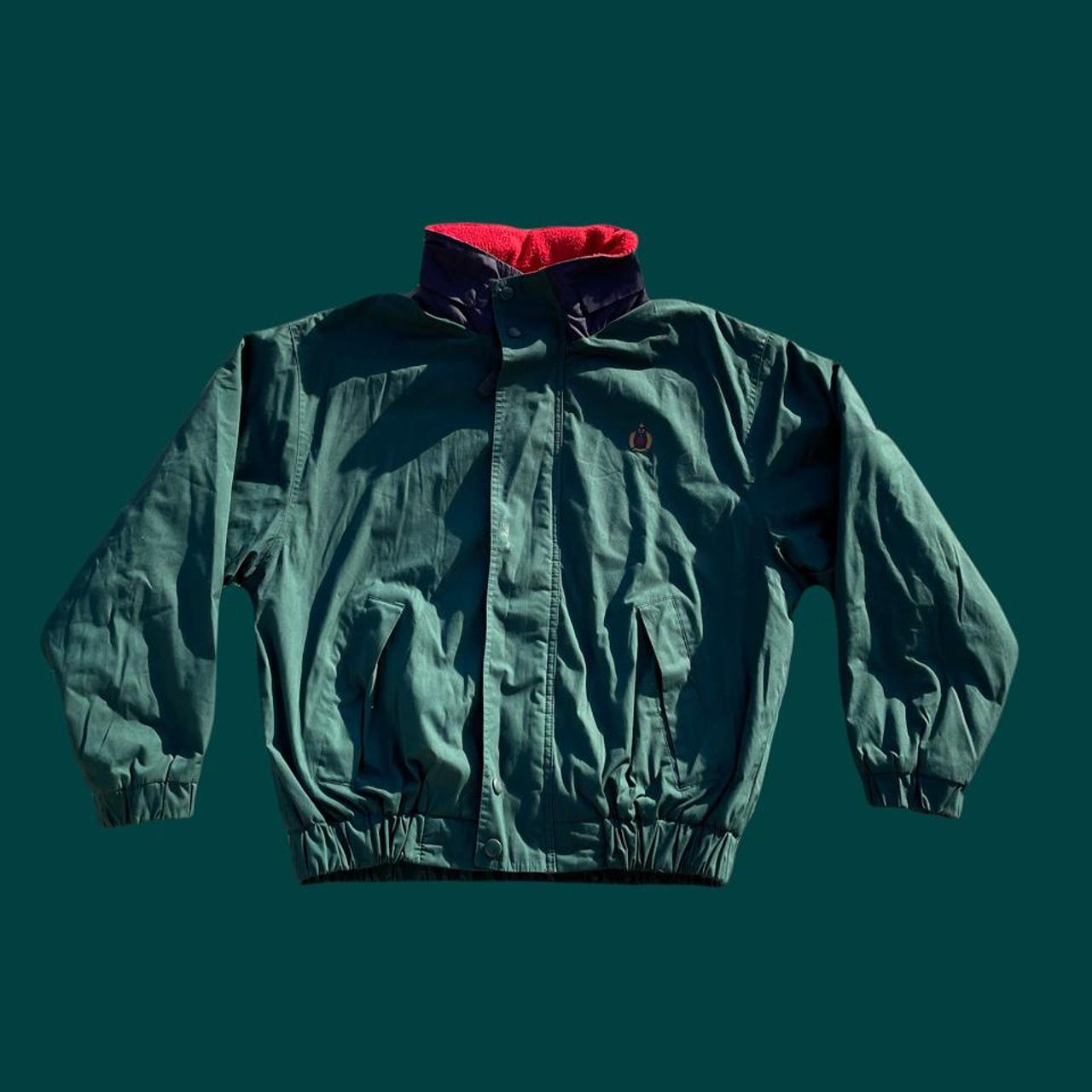 mens vintage bugle boy crest light jacket in great... - Depop