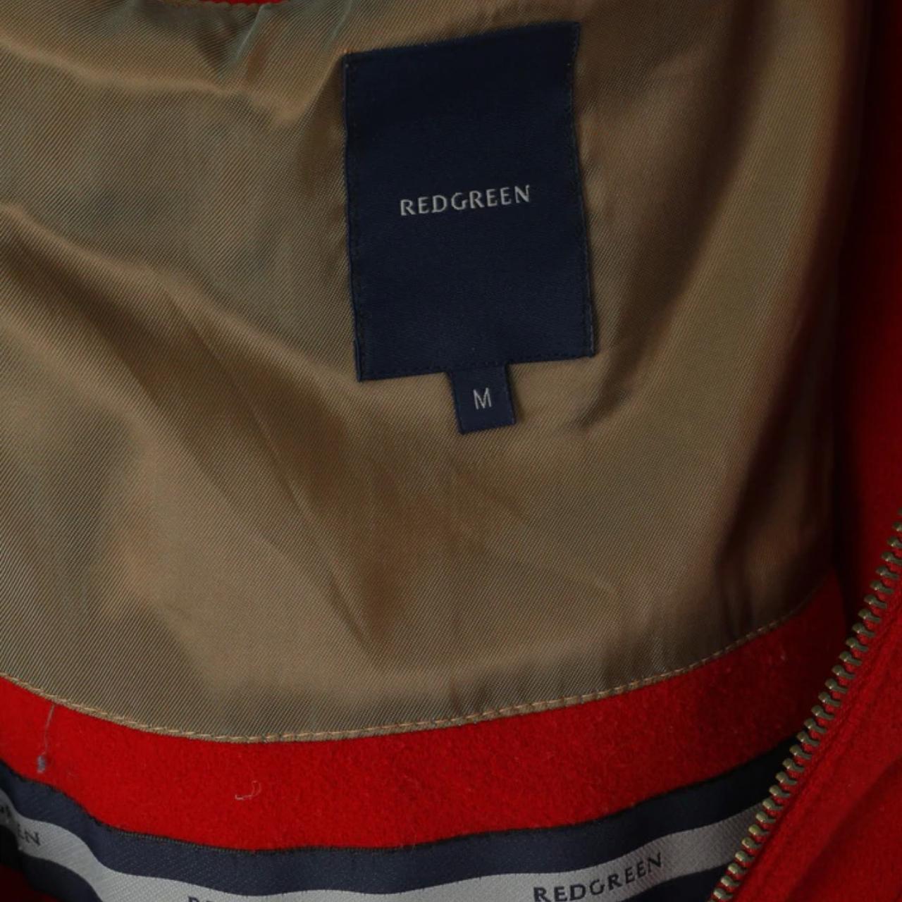 For sale Redgreen Women M Duffle Jacket Red Wool... - Depop