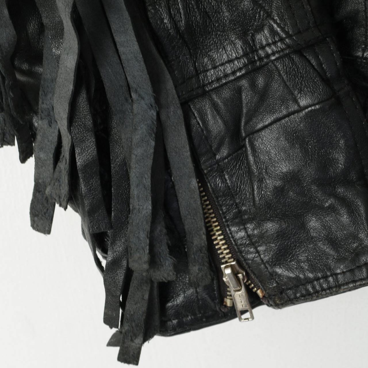 For sale Vintage Women 42 L Jacket Fringe Full... - Depop