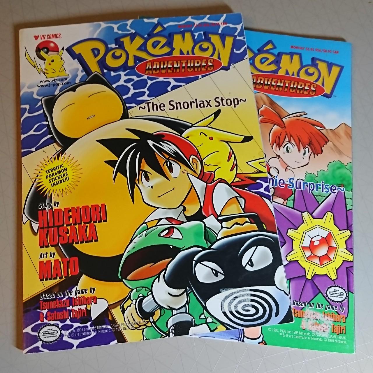 2 pokemon adventures comics Great condition,... - Depop