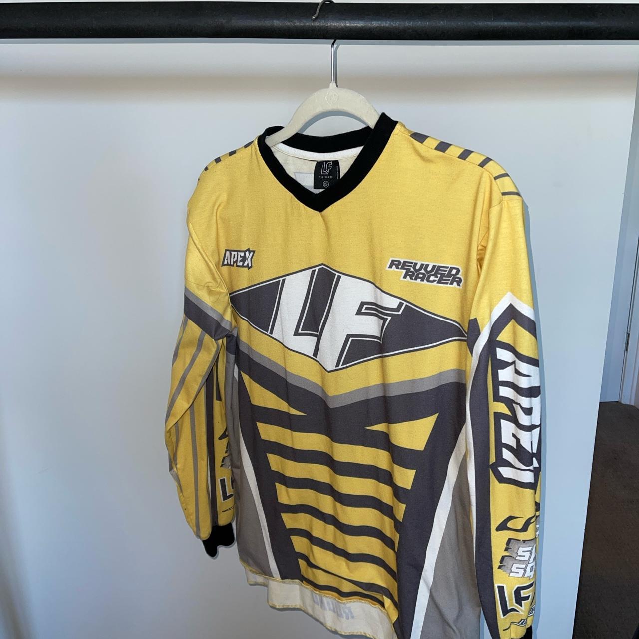 LF the brand oversized motocross long sleeve XS Good... - Depop