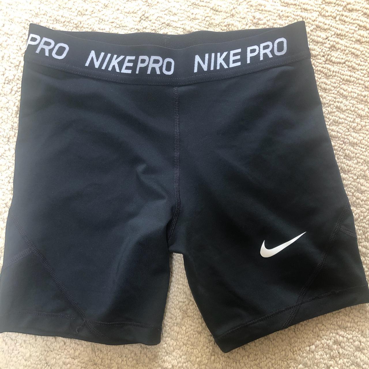 Nike pro shorts. Barely worn. Slight change to... - Depop