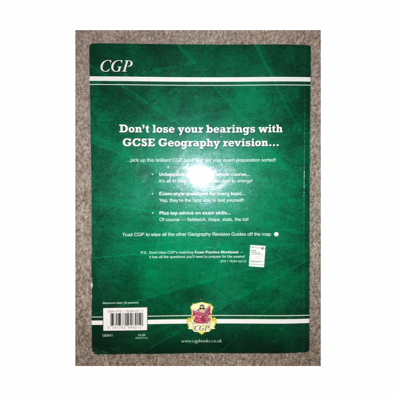 gcse edexcel b geography cgp revision guide - brand... - Depop