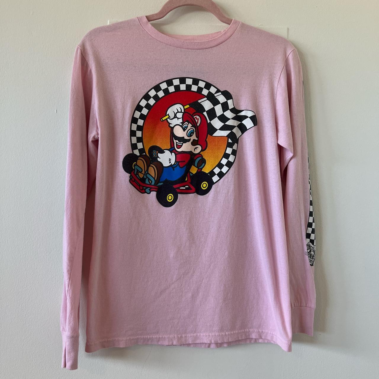 Nintendo Women's Pink Shirt | Depop
