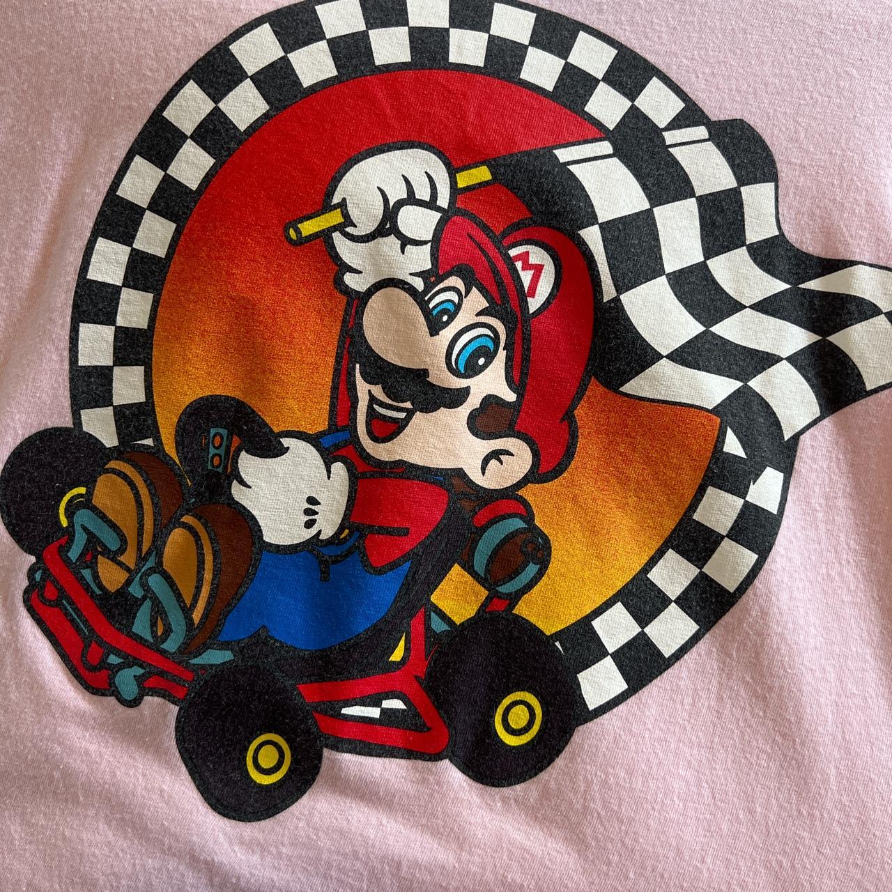 Nintendo Women's Pink Shirt | Depop