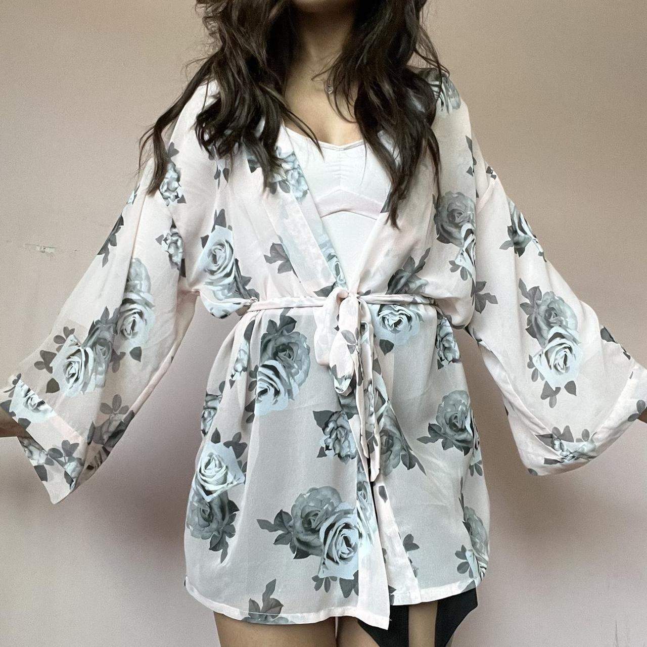 Soft girl Dollette Robe Fits a size xs-Medium In... - Depop