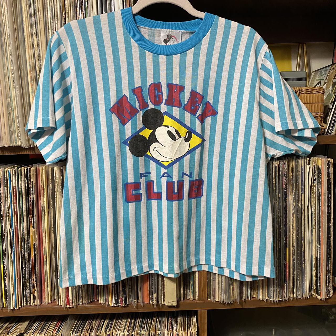 80s - 90s vintage Mickey Mouse Fan Club cropped ... | Depop