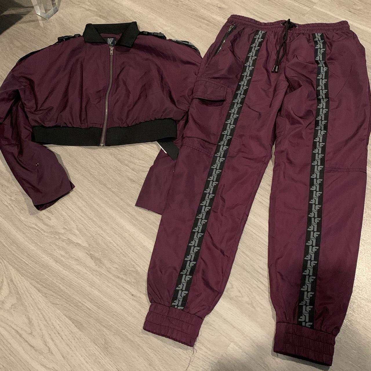 LF BRAND cropped jacket jogger suit! BRAND NEW w/... - Depop