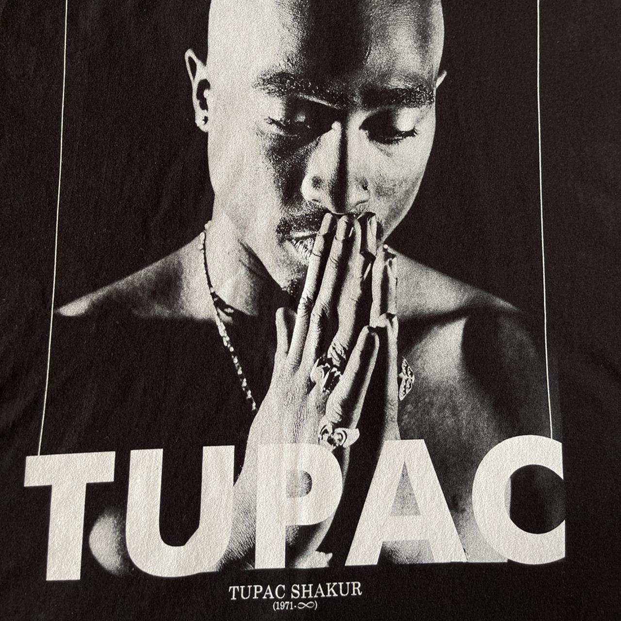 Tupac Shakur (1971 - infinity) t-shirt in extra... - Depop