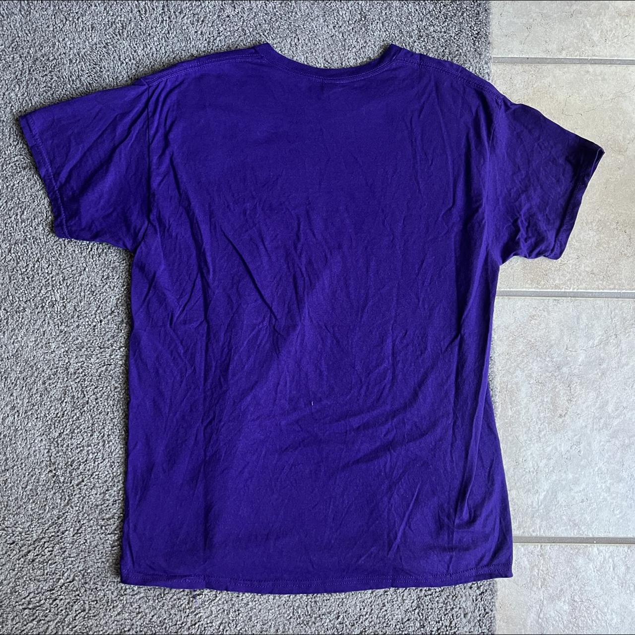 Milly Band Purple Logo T-Shirt like new printed on... - Depop