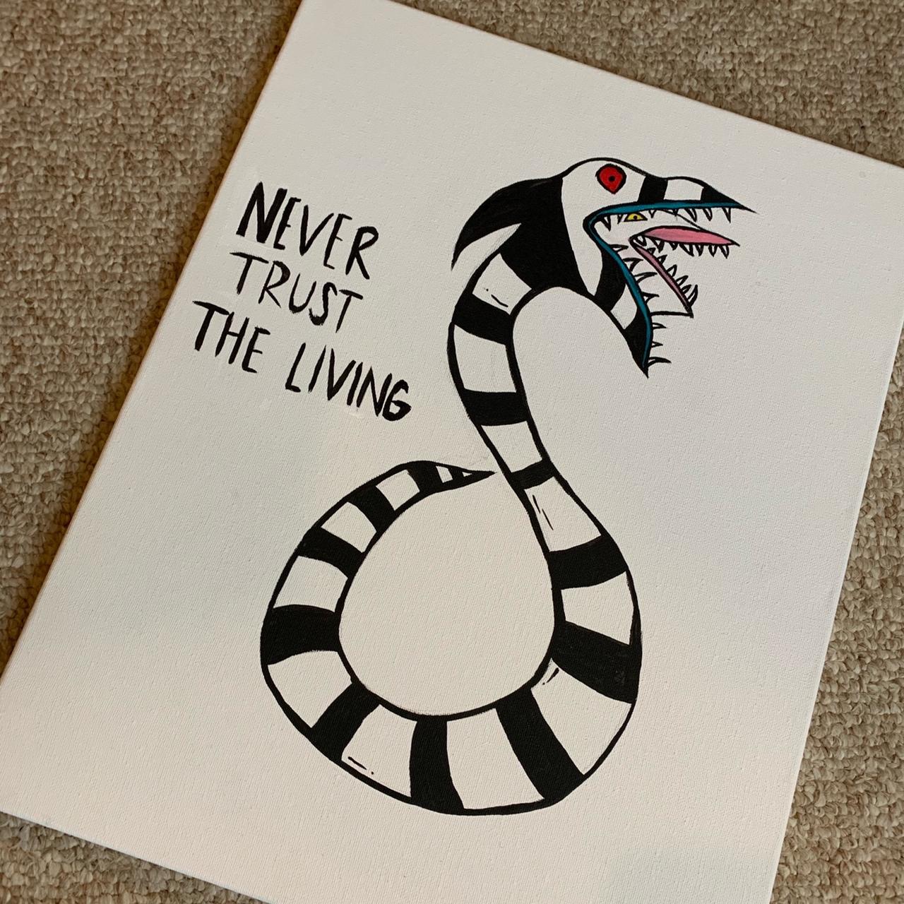 Sandworm Beetlejuice Drawing