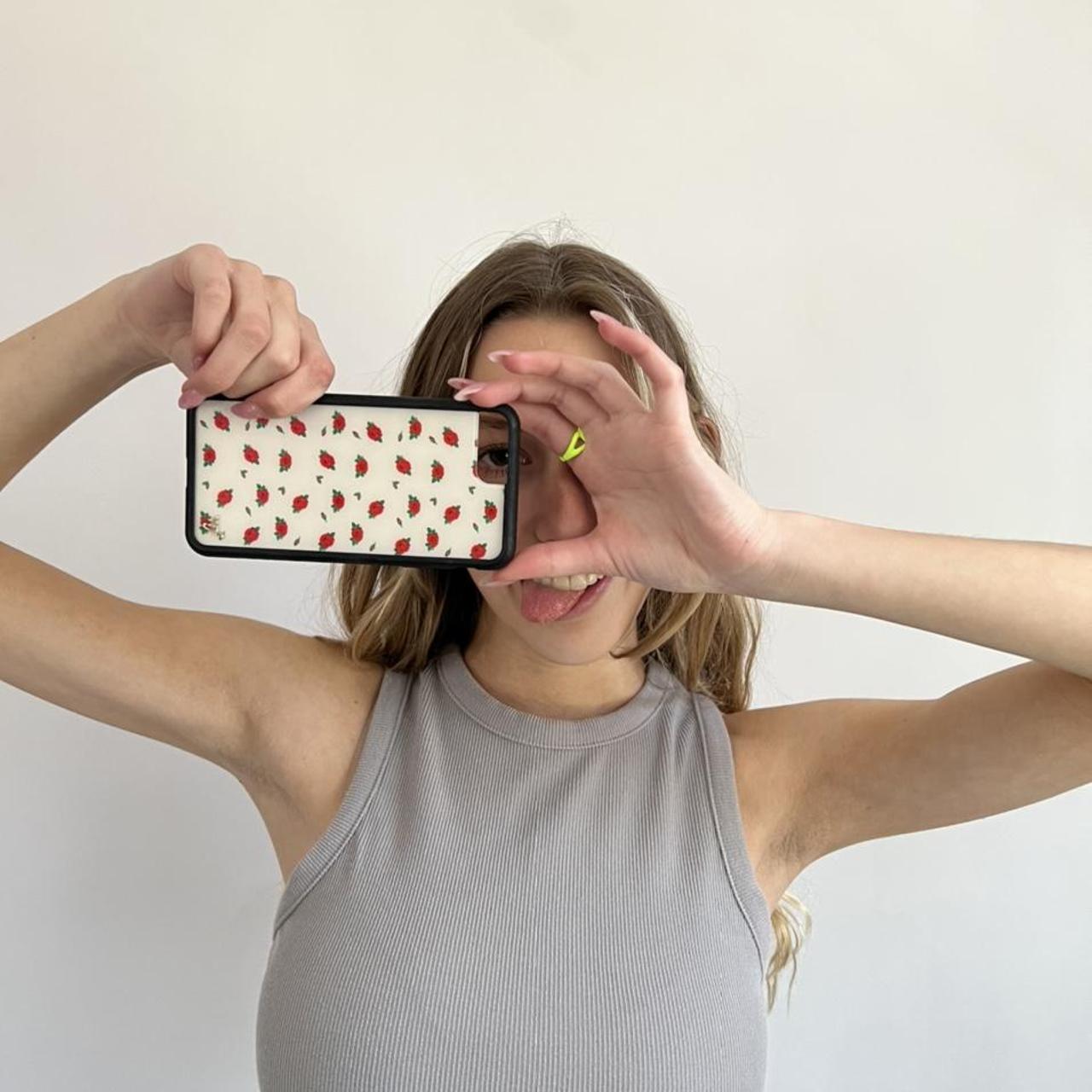 🌹 WILDFLOWER CASE 🌹 Roses are red, violets are... - Depop
