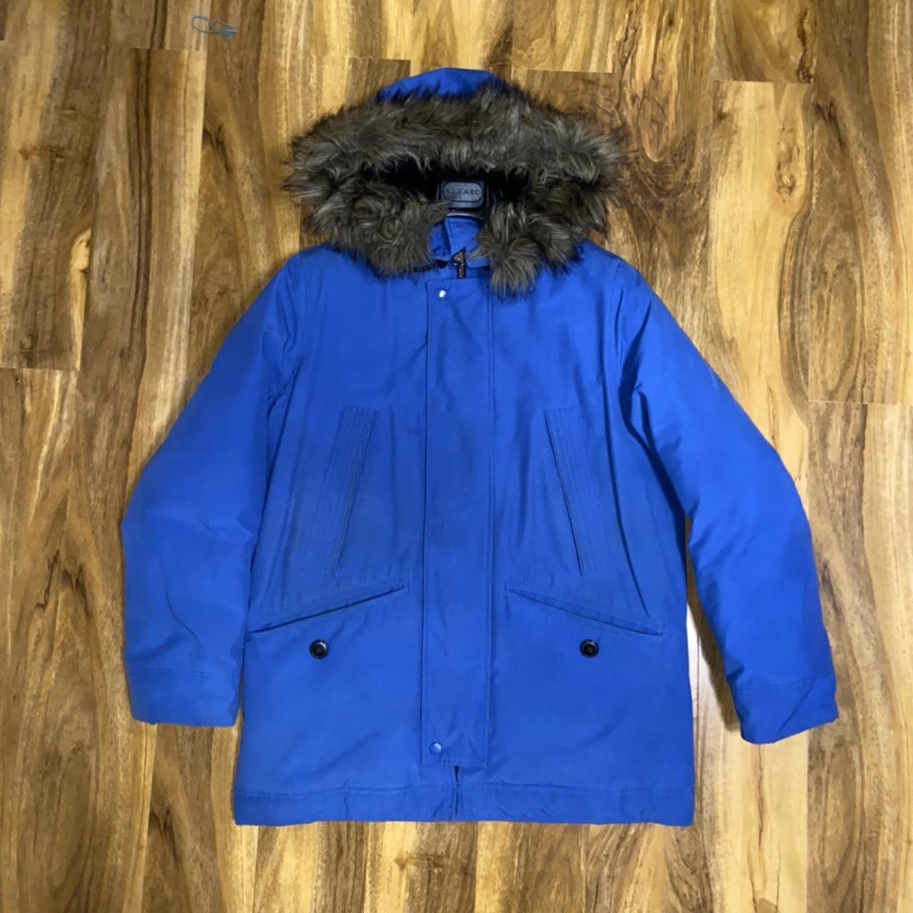 Gap Down Thermal Blue Parka Jacket Size M For... - Depop