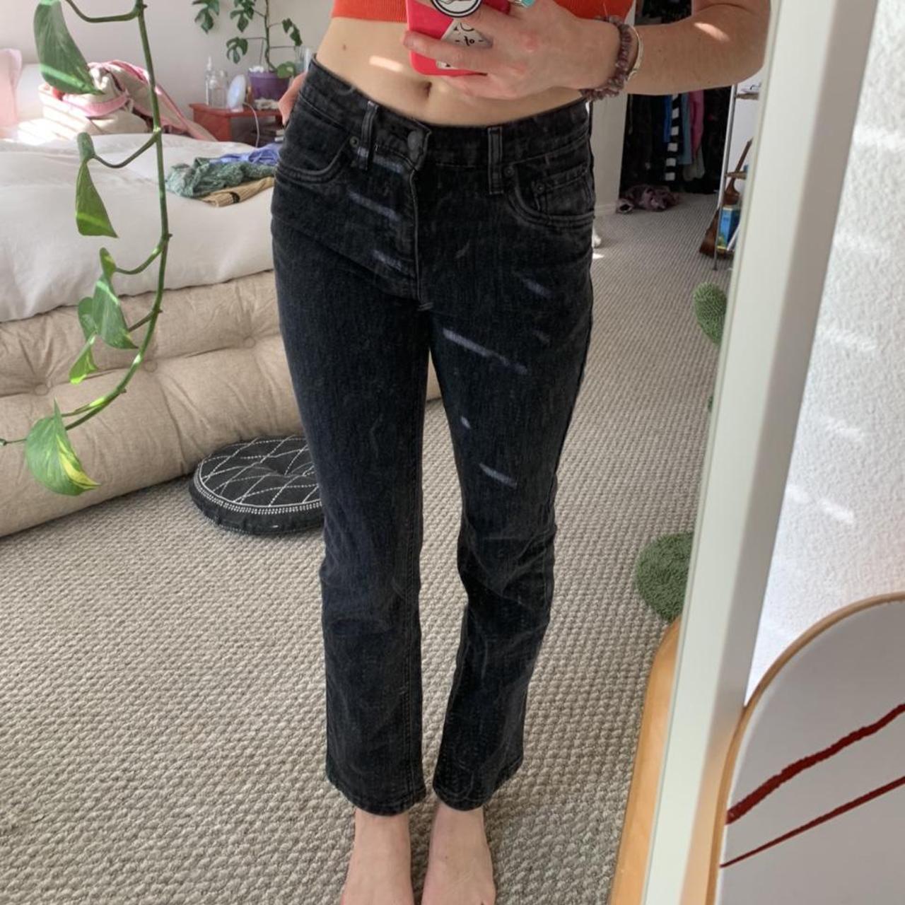 cutie black levi’s W 27 but fits me (size 24,... - Depop