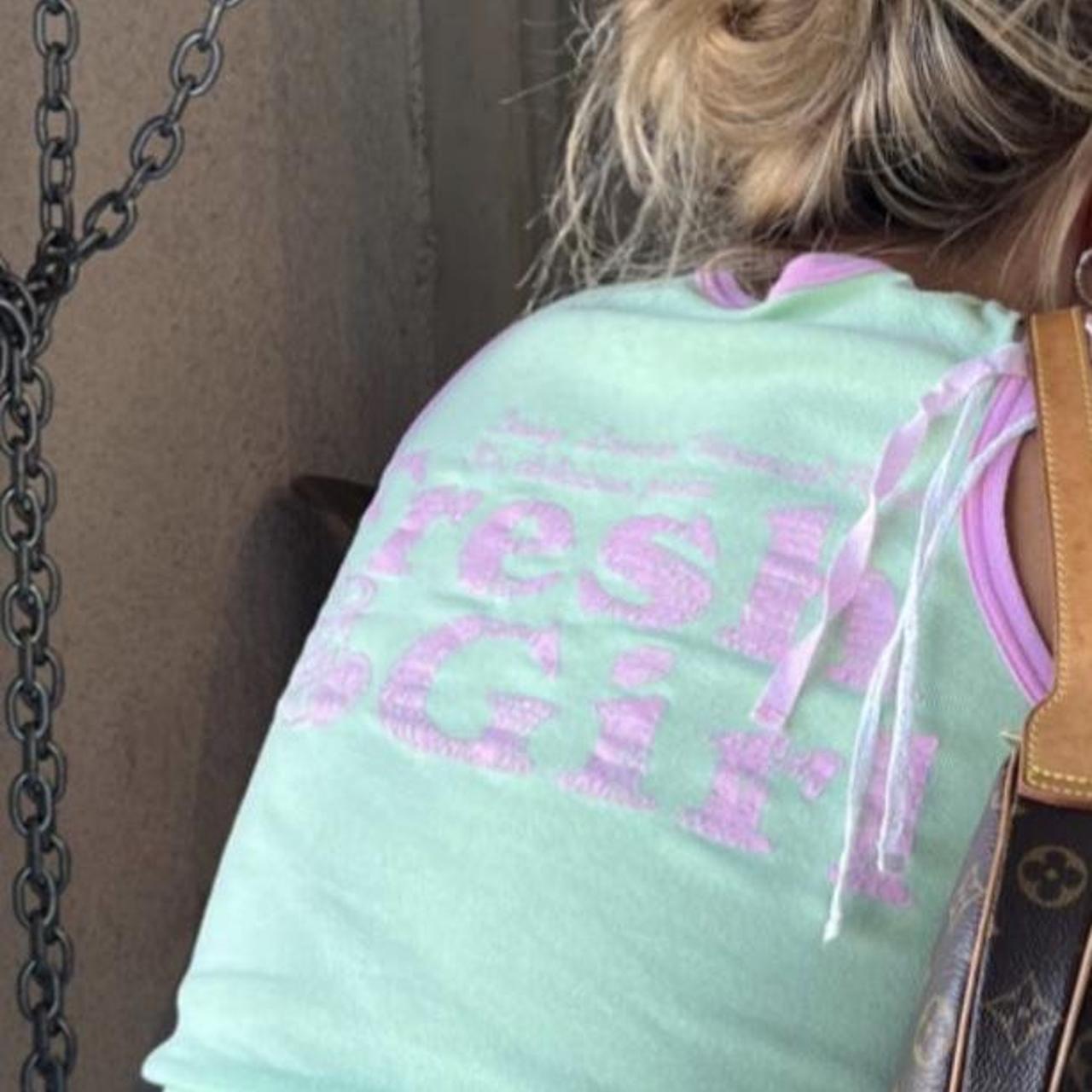 iso?? help?? anyone selling matilda djerf tee daisy... - Depop