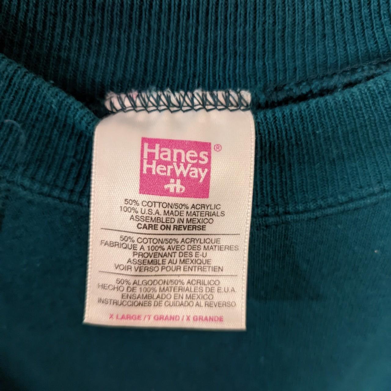 Vintage Hanes Her Way Blank Sweatshirt Size... - Depop