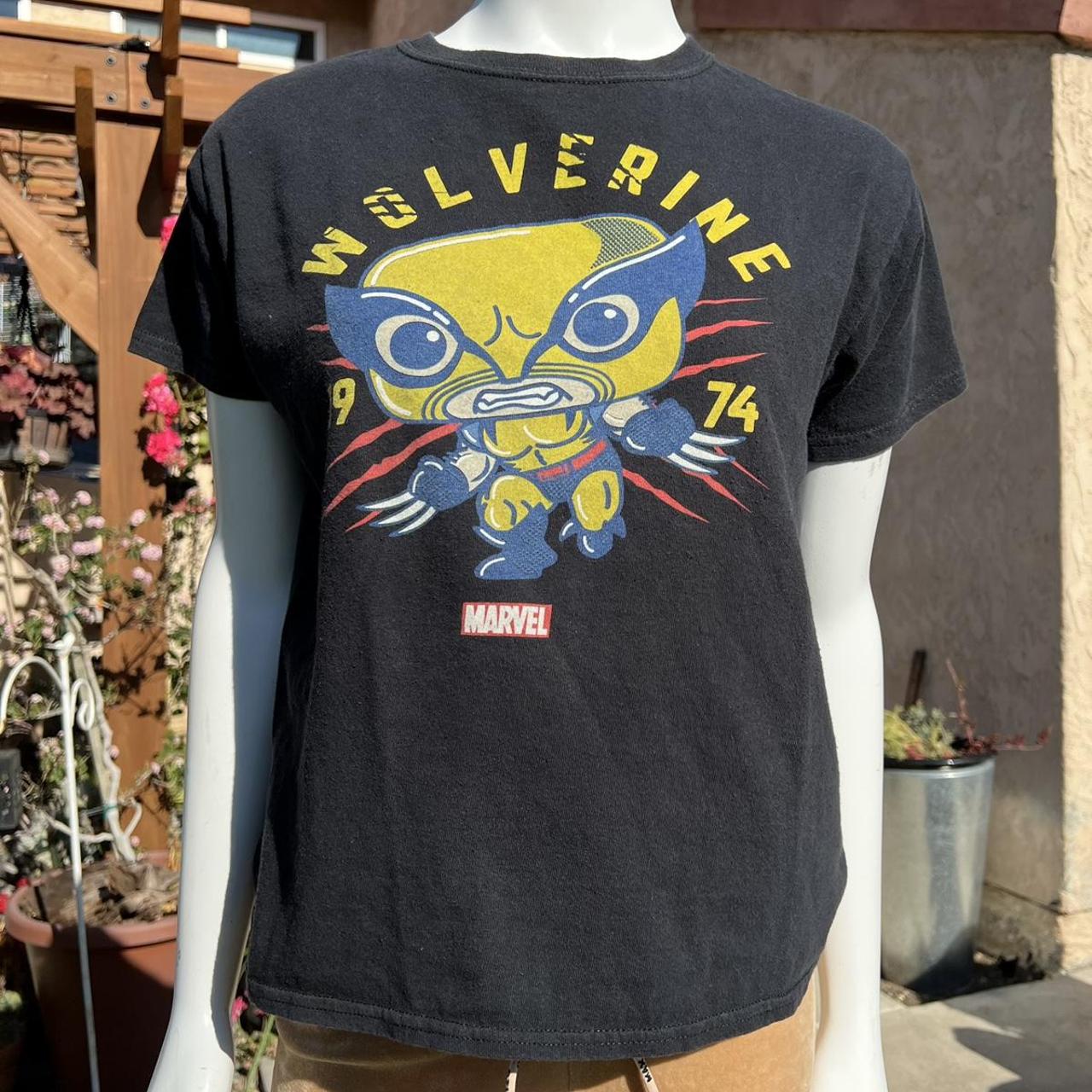 🐺 WOLVERINE FUNKO POP MARVEL T-SHIRT •Size: Boys XL... - Depop