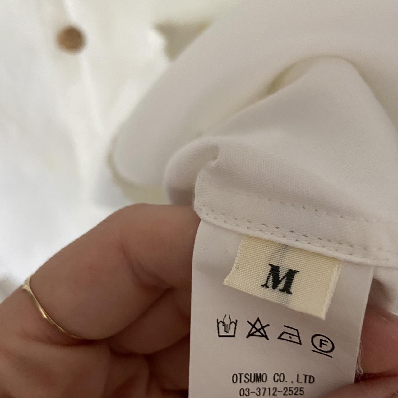 Human Made Men's White and Red Shirt | Depop