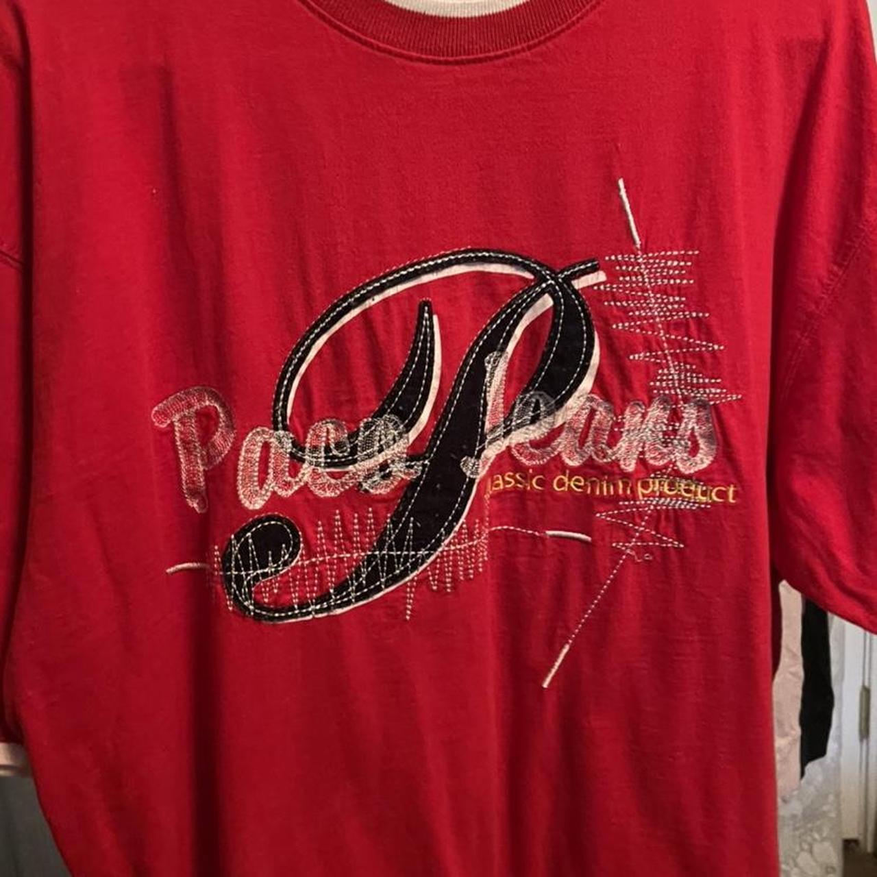 Paco Men's Red and Black T-shirt | Depop