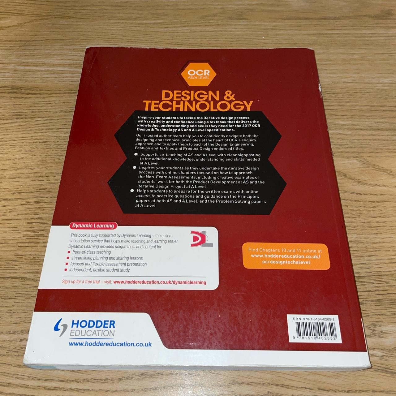 OCR A-Level Design & Technology revision... - Depop