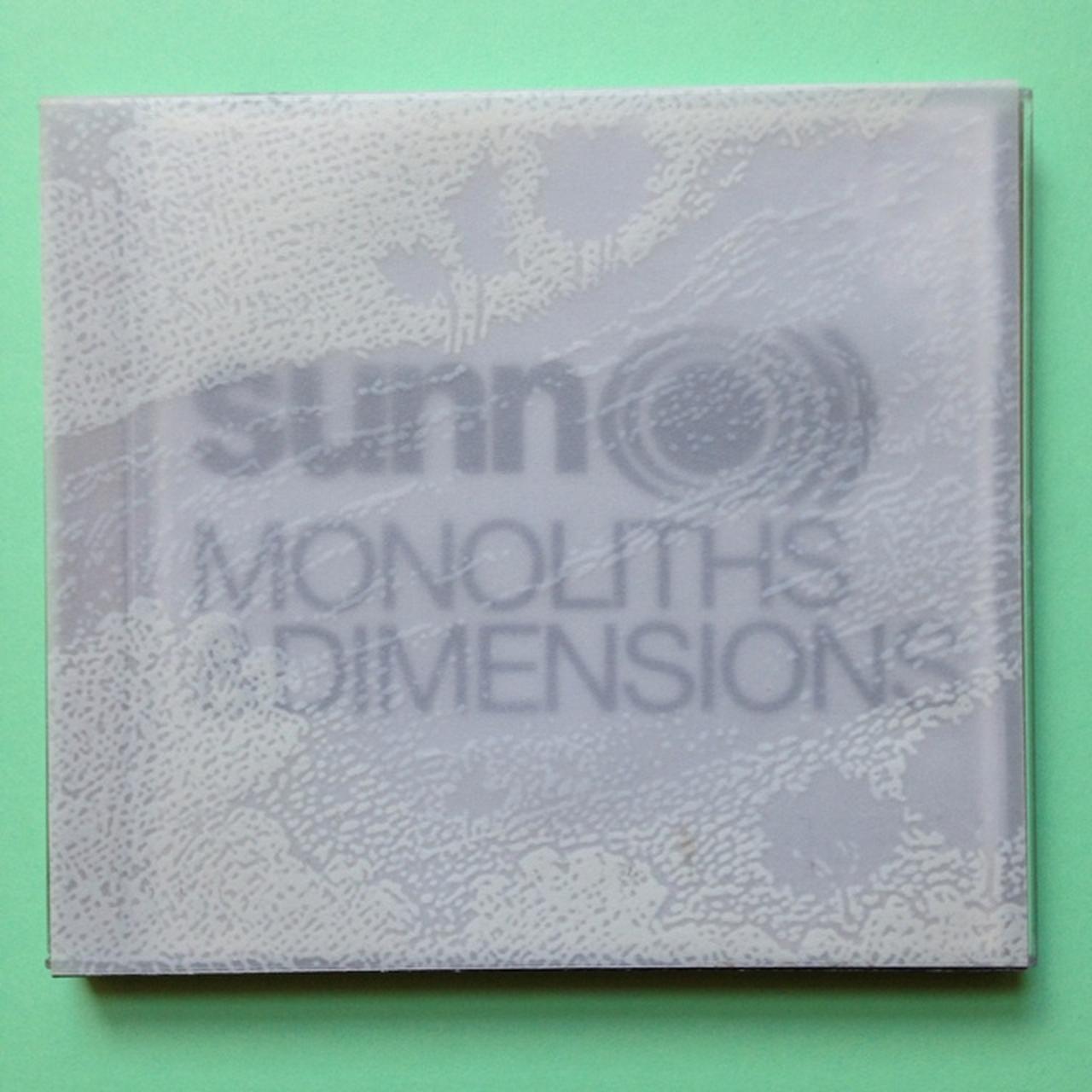 Sunn O))) - Monoliths and Dimensions - CD with rice... - Depop